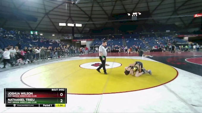 100 lbs 1st Place Match - Nathaniel Trieu, Mat Demon Wrestling Club vs ...