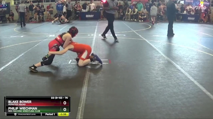 76 lbs Cons. Round 2 - Blake Bower, Monster Squad vs Philip Wiechman ...