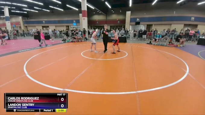 138 lbs Cons. Round 1 - Carlos Rodriguez, Uvalde Wrestling Club vs ...