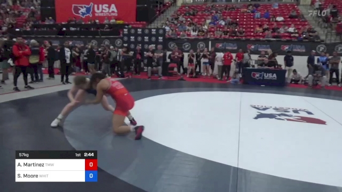 57 kg 3rd Place - Amanda Martinez, Titan Mercury Wrestling Club vs ...