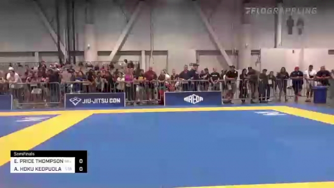 ELEANOR PRICE THOMPSON vs AMAYA HOKU KEOPUOLANI 2022 IBJJF Jiu-Jitsu ...