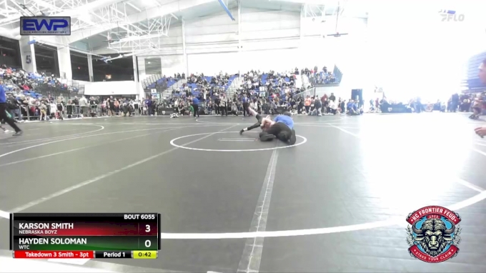 70 lbs Semifinal - Karson Smith, Nebraska Boyz vs Hayden Soloman, WTC