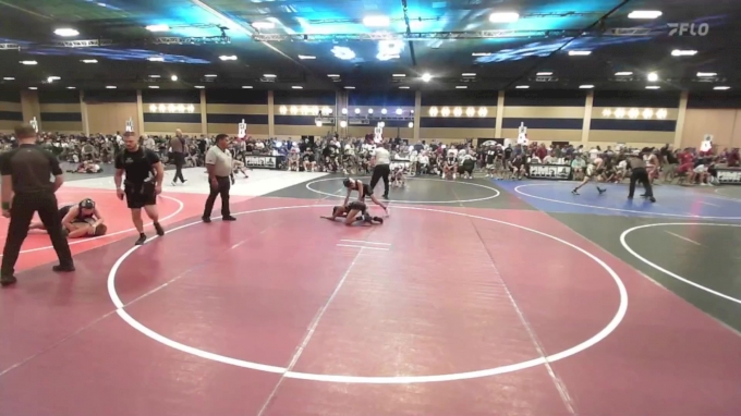 78 lbs Quarterfinal - Riley Ramirez, Pounders WC vs Alfredo Vargas ...