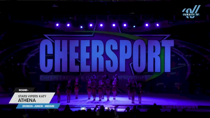 Stars Vipers Katy - Athena [2023 L1 Junior - Medium] 2023 CHEERSPORT ...