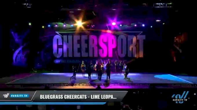 Bluegrass Cheercats - Lime Leopards [2021 L2 Junior - D2 - Small - B ...