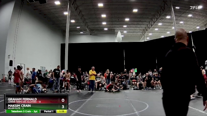 88 lbs Round 5 (8 Team) - Maksim Crain, Killer Elite vs Graham Fernald ...