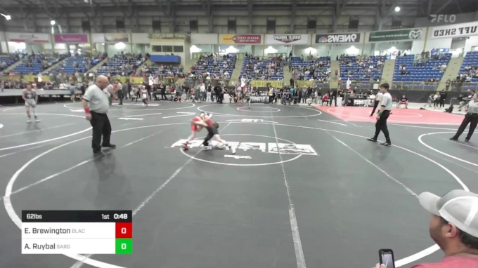 62 lbs Final - Everett Brewington, Black Fox Wrestling Academy vs Asher ...