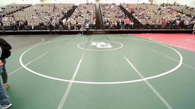 90 lbs Rr Rnd 3 - Violet Barker, Hopewell vs Grey Henecker, Red Nose WC