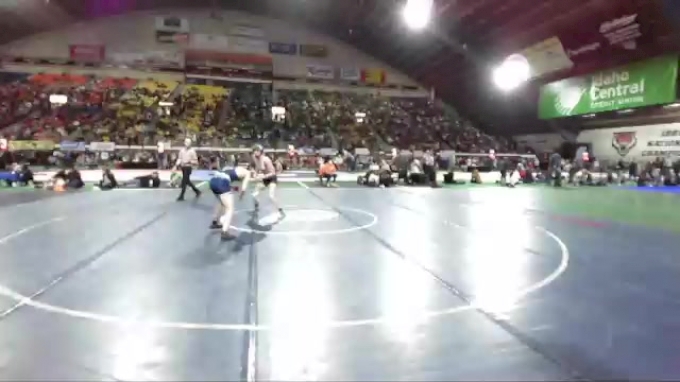 3A 132 lbs Champ. Round 1 - Easton Gardner, Snake River vs Porter ...