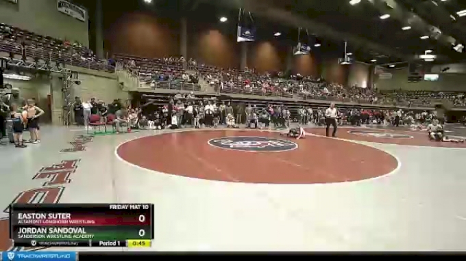 75 lbs Cons. Semi - Easton Suter, Altamont Longhorn Wrestling vs Jordan ...