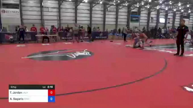 57 kg Round Of 32 - Tanner Jordan, Jackrabbit Wrestling Club vs Anthony ...