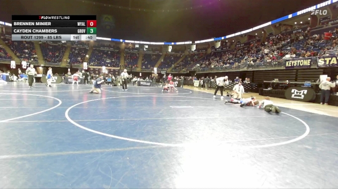85 lbs Consy Pigtails - Brennen Minier, Wyalusing vs Cayden Chambers ...
