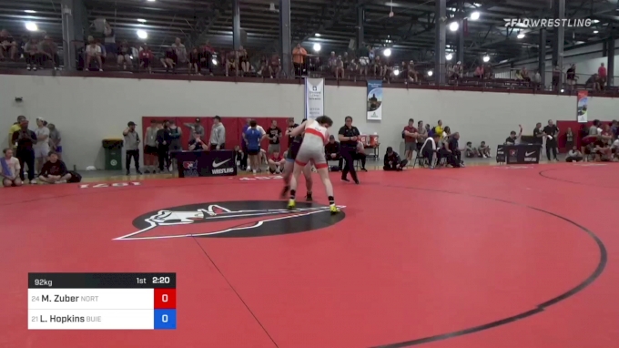92 kg Consi Of 4 - Matthew Zuber, Northern Illinois RTC vs Levi Hopkins ...