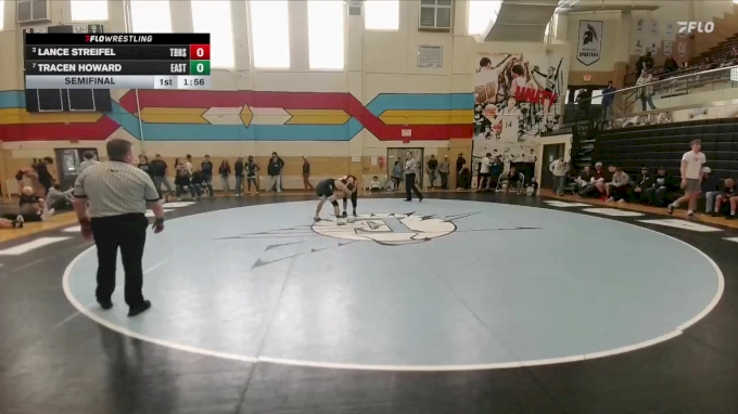 150 lbs Semifinal - Lance Streifel, Thunder Basin vs Tracen Howard ...