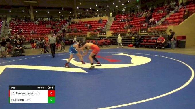140 lbs Cons. Round 4 - Cruz Lewandowski, Southwest Timberwolves Kids ...