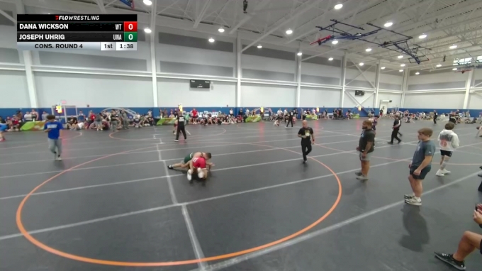 150 lbs Cons. Round 4 - Dana Wickson, Unattached vs Joseph Uhrig ...