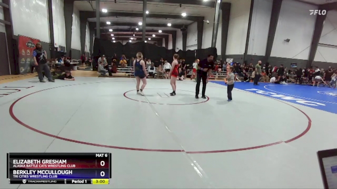 135 lbs Round 4 - Elizabeth Gresham, Alaska Battle Cats Wrestling Club ...