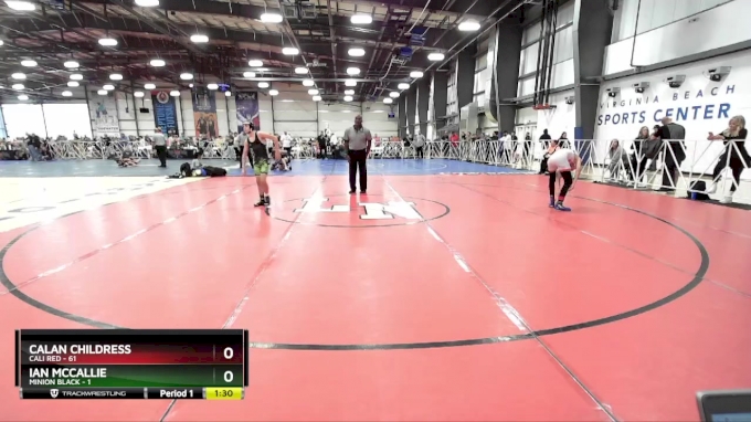 96 lbs Rd# 7- 10:45am Saturday Final Pool - Calan Childress, Cali Red ...