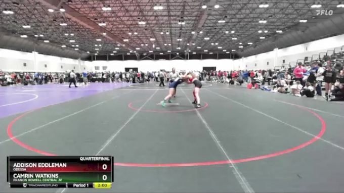 115 lbs Quarterfinal - Addison Eddleman, Odessa vs Camrin Watkins ...