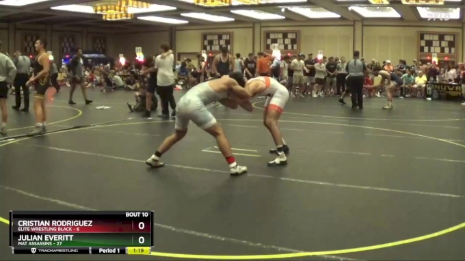 155 lbs Finals (8 Team) - CRISTIAN RODRIGUEZ, Elite Wrestling Black vs ...