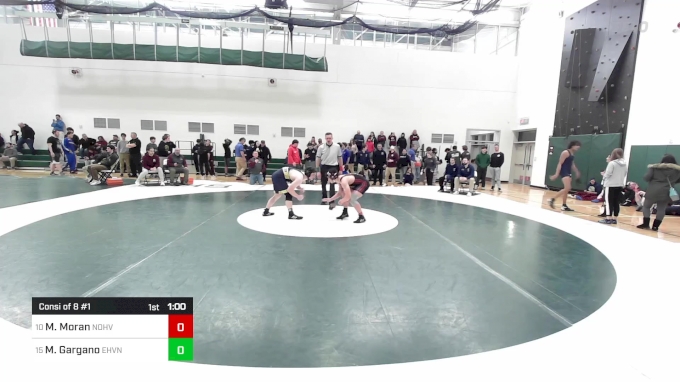 165 lbs Consi Of 8 #1 - Michael Moran, North Haven vs Marc Gargano ...