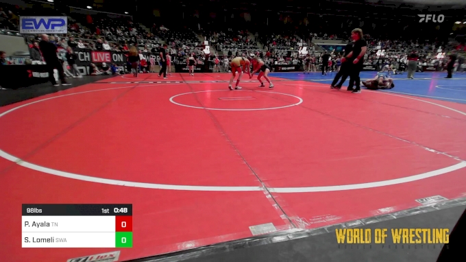 98 lbs Consi Of 8 #2 - Penelope Ayala, Team Nazar vs Sicilie Lomeli ...