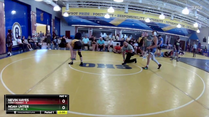 126 lbs Round 7 (8 Team) - Noah Uhter, Longwood WC vs Nevin Hayes ...