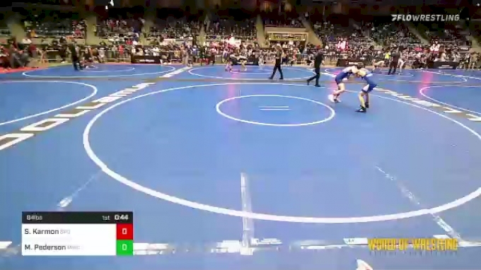 84 lbs Consi Of 16 #1 - Sully Karmon, St. Paris Graham vs Mason ...