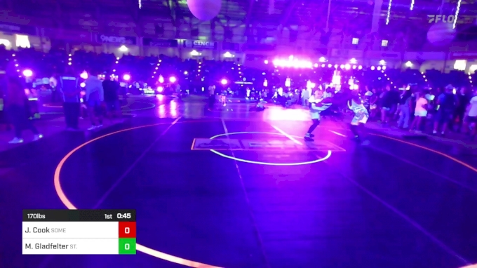 170 lbs Consi Of 16 #2 - Julius Cook, Somerset Wrestling vs Mason ...