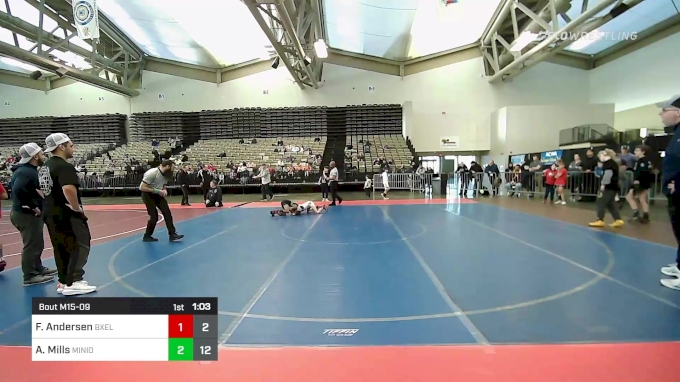 65 lbs Semifinal - Finn Andersen, Buxton Elite ES vs Ariah Mills ...