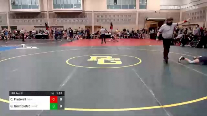 106 lbs Prelims - Christian Fretwell, Team Thunder vs Gabe Giampietro ...