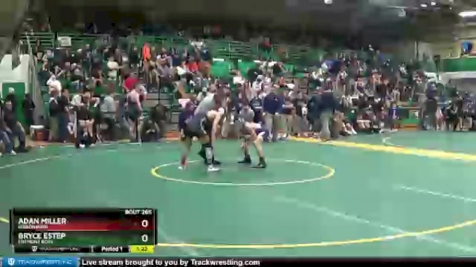 106 lbs Champ. Round 2 - Bryce Estep, FREMONT ROSS vs Adan Miller ...