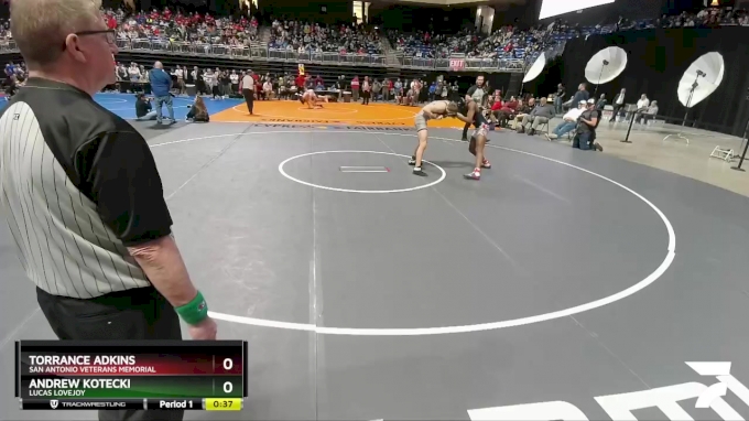 5A 157 lbs 5th Place Match - Andrew Kotecki, Lucas Lovejoy vs Torrance ...