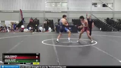 160 lbs Round 1 (8 Team) - Jack Conley, Michigan Blue vs Gavin Gust ...