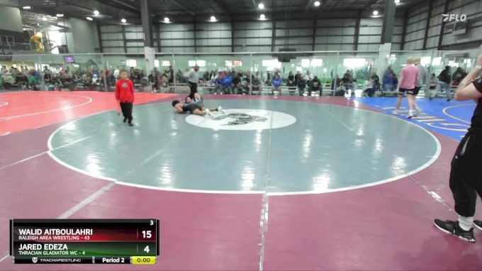 106 lbs Round 3 (4 Team) - Landon Logan, COMBAT ATHLETICS vs Riley Keen ...