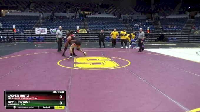 154 lbs Cons. Round 3 - Bryce Bryant, Williamsville WC vs Jasper Hintz ...