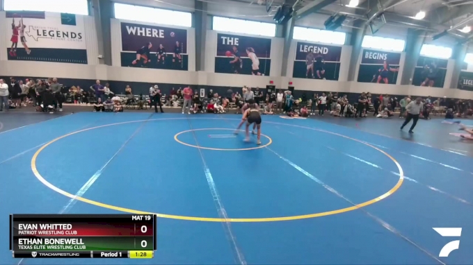 126 lbs Semifinal - Ethan Bonewell, Texas Elite Wrestling Club vs Evan ...