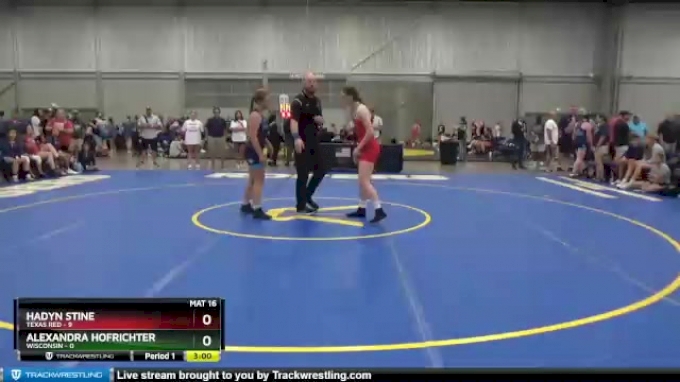 152 lbs Quarterfinals (8 Team) - Hadyn Stine, Texas Red vs Alexandra ...