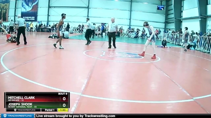 110 lbs Rd# 5- 3:45pm Friday Final Pool - Mitchell Clark, No Escape vs ...