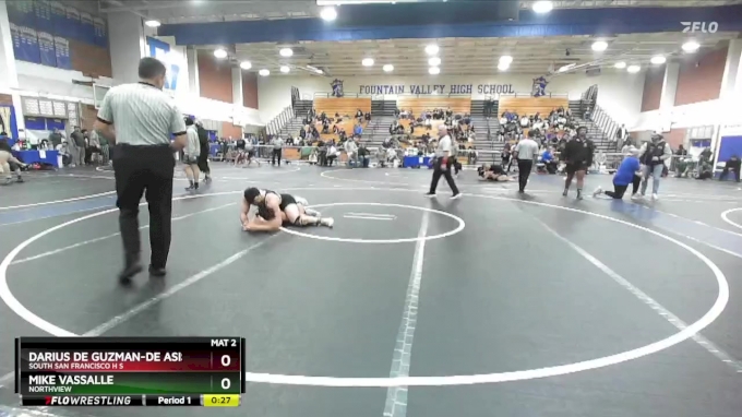 190 lbs Cons. Round 6 - Darius De Guzman-De Asis, South San Francisco H ...