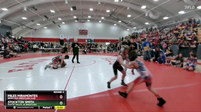 74-76 lbs Round 2 - Miles Miramontes, Bear Cave Wrestling Club vs ...