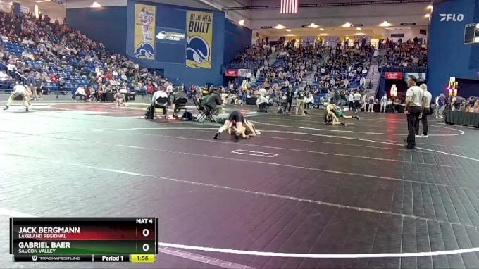 113 lbs Champ. Round 2 - Jack Bergmann, Lakeland Regional vs Gabriel ...