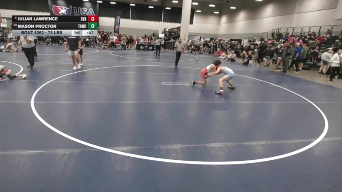 78 lbs Quarters - Julian Lawrence, Steel Valley Renegades vs Mason ...
