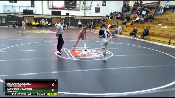 125 lbs Round 2 (6 Team) - Dylan McDonald, Minot State (N.D.) vs ...