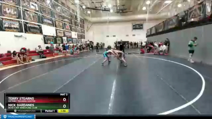 120 lbs Semifinal - Terry Stearns, Victory Training Center vs Nick ...