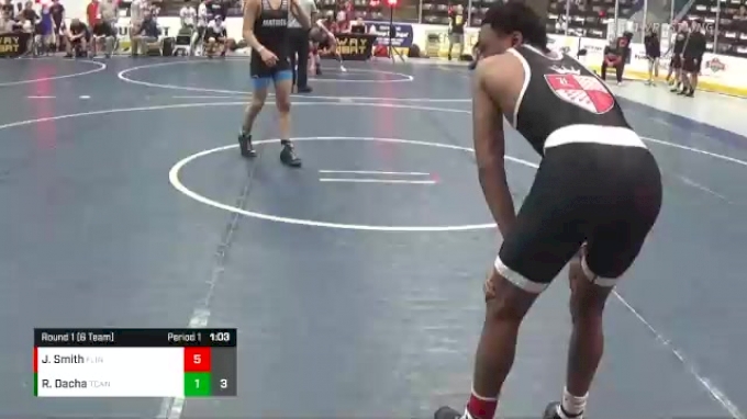 117 lbs Round 1 (6 Team) - Jamarcus Smith, Flint Tropics vs Ryan Dacha ...