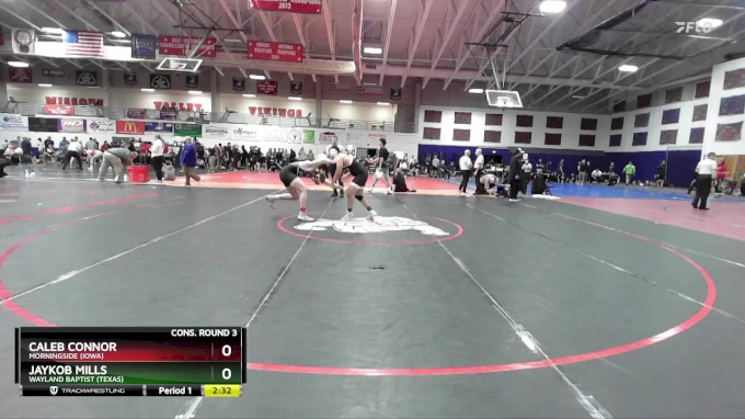 184 lbs Cons. Round 3 - Caleb Connor, Morningside (Iowa) vs Jaykob ...
