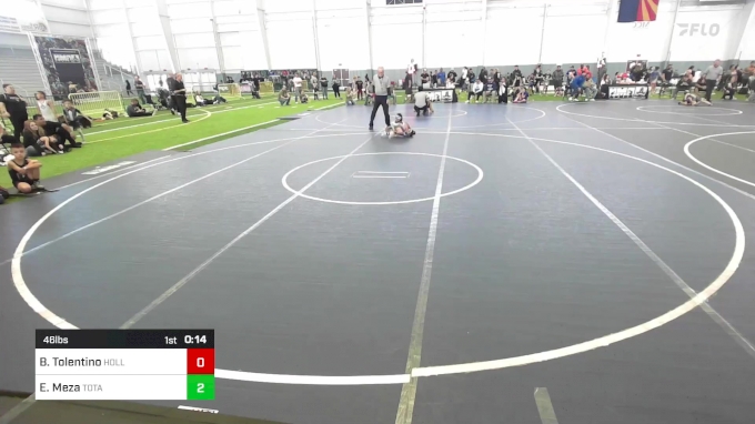 46 lbs 3rd Place - Benjamin Tolentino, Hollister Lions vs Elijah Meza ...