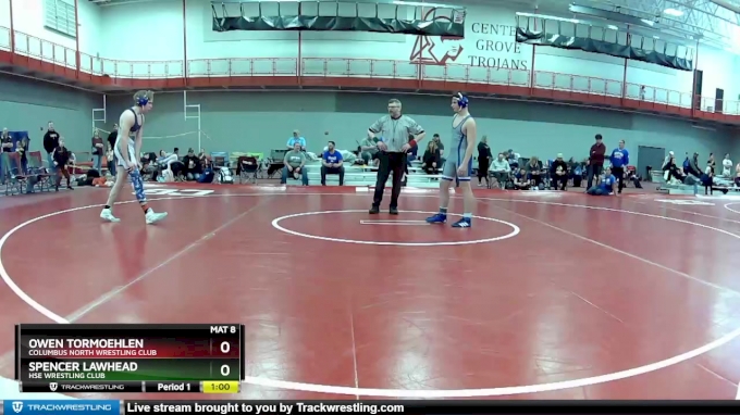 170 lbs Cons. Round 3 - Owen Tormoehlen, Columbus North Wrestling Club ...