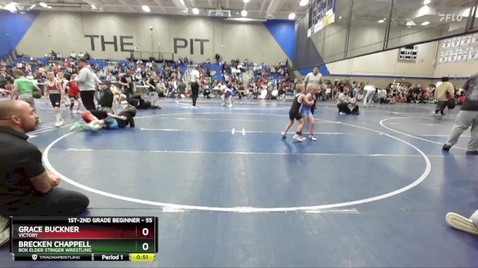55 lbs Cons. Round 2 - Grace Buckner, Victory vs Brecken Chappell, Box ...
